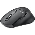 Amazon | iClever ワイヤレスマウス 無線マウス Bluetooth5.0 2.4Ghz(レシーバー付属) Jiggler ...