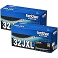 Amazon.co.jp: BROTHER 純正品 TN32JXL / TN-32JXL トナーカートリッジ ブラック 2本セット : パソコン・周辺機器