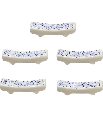 Ravioli Spoon Rest Ceramic Chopstick Rest Holders - 12 Piece Dumpling ...