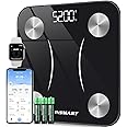 INSMART Smart Weight Scale, Bluetooth Bathroom Scales with BMI Analyze ...