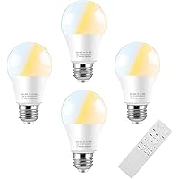 Amazon | E17 LED電球 9W 調光調色 60W形相当 リモコン付き 2.4GHz無線式遠隔操作 電球色 昼白色 昼光色 常夜灯 LED 電球 PSE認証済み 900LM 省エネ ...