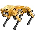Amazon.co.jp: ロボット犬 Arrduino Scratch Pythonプログラミング STEM学習科学キット、ESP32コントローラー付き機械犬、バイオニックアクション、青少年 ...
