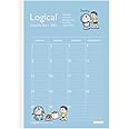 Amazon.co.jp: 【2024年度版 手帳】 ナカバヤシ ロジカルダイアリー2024月間ノートタイプ／A5／I'm DorAemon NS-A502-24SDA1 : 文房具・オフィス用品
