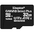 Amazon | キングストン microSD 32GB 最大100MB/s UHS-I V10 A1 Nintendo Switch動作確認済 Canvas Select Plus ...