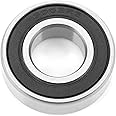 Amazon | ベアリング 6002Rs 6002Rs ベアリング スチール 10個 6002 2Rs ゴムシール付き深溝玉軸受 15mm ...