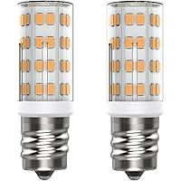 Amazon | E17口金 LED電球 セラミックス基盤 4W 400lm 全配光タイプ 高輝度 3000K 電球色 40Wハロゲンランプ相当 密閉形器具対応 発光角360° 2個セット ...