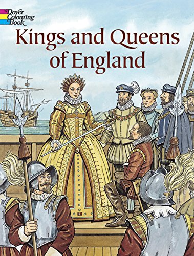 Amazon | Kings and Queens of England Coloring Book (Dover History ...
