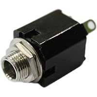 Amazon | 【Switchcraft】スイッチクラフト純正品 #112BX BOX型 ステレオフォンジャック エフェクターインプット/アウトプット用 4個セット | 楽器・音響機器 ...