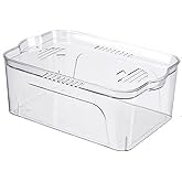 Amazon | Asdays 水槽 金魚鉢 金魚 メダカ水槽 飼育 大容量 アクアリウム 観葉植物 インテリア 容器 ボウル プラスチック 透明 (大:35×26×22cm ...