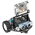 Amazon | Yahboom Microbitグラフィカルプログラミングロボット Makecode STEM教育AI視覚認識ロボット 超 ...