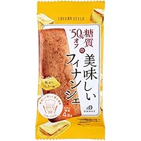 Amazon.co.jp: ダンケ ロカボ・スタイル 焦がしバターフィナンシェ 1個×6袋 : 食品・飲料・お酒