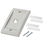 Amazon | パンドウイット 傾斜型フェースプレート 2ポート用 オフホワイト CFPSL2IWY | ケーブルアクセサリ | 産業・研究 ...