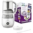 Philips Avent 4-In-1 Steamer Blender Healthy Baby Food Maker, SCF883/01 ...