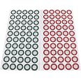 E-outstanding 18650 Battery Insulator Gasket 100PCS 18650 Lithium ...