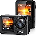 Amazon | XTU MAX2 アクションカメラ 4K60FPS 20MP アクションカム 縦向き撮影 SuperSmooth手ぶれ補正3.0 本機防水5m 水中カメラ 1550ⅿAh ...