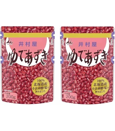 Amazon | 井村屋 北海道 カップゆであずき 300g×24個入 | 井村屋 | 豆