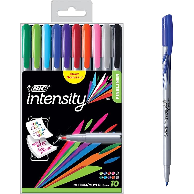 BIC Intensity Dual Tip Felt Pens 12 Pack Wilko | atelier-yuwa.ciao.jp