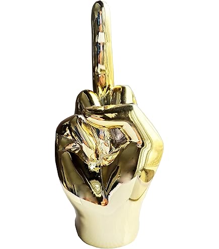 Asl Gold Middle Finger