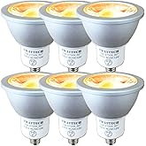 Amazon | Fwaytech LEDハロゲン電球 EZ10 LEDスポットライト 12V ダイクロハロゲン50W～60W相当 密閉器具対応 (6W EZ10口金 30度(6個), 電球色 ...