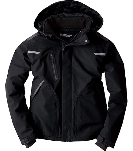 Amazon.co.jp: ジーベック 222 現場服 防寒ブルゾン M 黒 22290M
