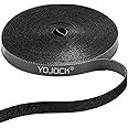 Amazon.co.jp: 結束バンド YOJOCKケーブル結束バンド 5mx10mm 面ファスナー配線整理 収納 固定 自由にカットケーブルバンドコード ケーブル まとめる 耐熱収納用テープ ...
