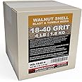 Amazon | 1.8 kg or 4 lb Ground Walnut Shell Media Abrasive 18-40 Grit ...