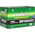 Amazon | アトラス 欧州車 EN規格対応バッテリー MF58043 (互換/Group L4 ) 長さ315mm 幅174mm 高さ ...