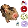 Reborn Pig Dolls, 5 Inch Realistic Newborn Full Silicone Lifelike ...