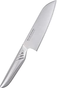 Amazon.co.jp : DELISH KITCHEN パール金属 三徳包丁 シルバー 165mm 割り込み F-2321 : ホーム＆キッチン