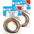 Amazon.co.jp: 【6色×各1m×2セット】UL1007 AWG28 電子工作用 配線コード 耐熱ビニル電線 サンコー電商（黒 白 赤 黄 緑 青） : 産業・研究開発用品