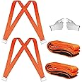 STWIE 2-Person Lifting and Moving Straps 800Lbs 13Feet - Heavy Object ...