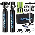 GOYOJO Scuba Tank Adventure Set- 0.5L Compact Lung Tank for 5-10 Min ...