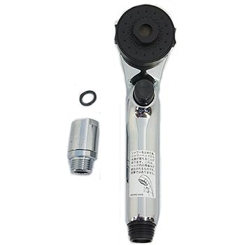 Amazon.co.jp: KVK eシャワー・ワンストップ付3wayシャワーヘッド(e・ハード・ムーブ) 減圧装置付 ZS305TM: DIY・工具・ガーデン