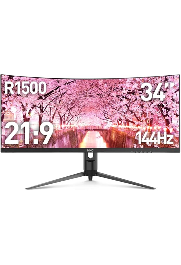 Acer ゲーミングモニター Nitro XZ342CUPbmiiphx 34インチ湾曲 VA 非光沢 UWQHD 1500R 144Hz ...