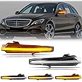 Amazon.co.jp: POPMOTORZ LED ドアミラーシーケンシャル ウインカー W205 S205 C205 A205 W213 ...