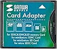 Amazon | サンワサプライ SDXC用CF変換アダプタ ADR-SDCF2 | サンワサプライ | 外付メモリカードリーダー 通販