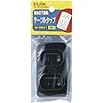 Amazon.co.jp: エルパ (ELPA) テーブルタップ3P 配線 コンセント 125V 15A ブラック 3個口 A-41H(BK) : パソコン・周辺機器