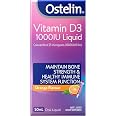 Ostelin Vitamin D3 1000IU Liquid 50mL - Vitamin D Supports Bone ...