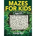 Mazes For Kids Ages 4-8: Maze Activity Book | 4-6, 6-8 | Workbook for ...