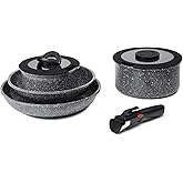 Country Kitchen 13 Piece Pots and Pans Set - Safe Nonstick Cookware Set ...