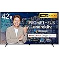 Amazon.co.jp: プロメテウスモニター チューナーレス tv 42インチ IPSパネル PROMETHEUS android TV Bluetooth搭載 WiFi接続 ネット動画 ...