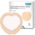 Dimora Wound Dressing Sacrum Foam Bandages Silicone Adhesive Border 7 ...