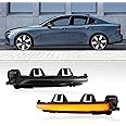 Amazon | hotimp® ボルボ VOLVO 互換品 LED 流れて光る ドアミラー シーケンシャル ウインカー スモークレンズ仕様 ...