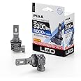 Amazon | PIAA(ピア) 車用 バルブ ヘッドライト/フォグランプ用 LED 6000K 〈コントローラーレスタイプ-スタンダードシリーズ〉 12V 17W 3300lm H8/H9 ...