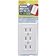 Amazon.co.jp: エルパ(ELPA) 薄型トリプルコンセント コンセント 配線 DIY 125V 15A A-54H(W) : DIY・工具・ガーデン