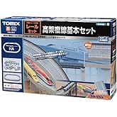 Amazon | トミーテック(TOMYTEC) TOMIX Nゲージ レールセット 高架複線立体交差セット HCパターン 91074 鉄道 ...