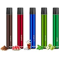 Amazon | DBL STICK PLUS 電子タバコ使い捨て VAPE 5風味 7500回吸引可能 ベイプ 爆煙 水蒸気タバコ 禁煙パイポ ニコチンゼロ タバコカプセル装着可 オート ...