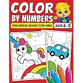 Amazon | ABC Coloring Book: Color 100+ Animals, Birds, Vehicles, Fruits ...