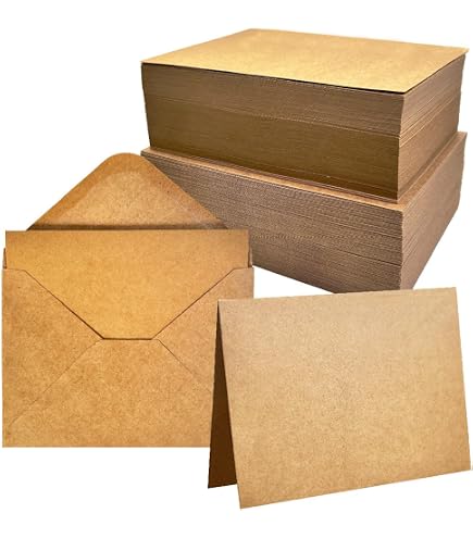 Bulk 5x7 Cards Envelopes And White