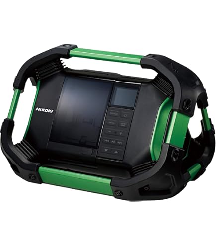 Amazon.co.jp: HiKOKI(ハイコーキ) コードレスラジオ 蓄電池・充電器